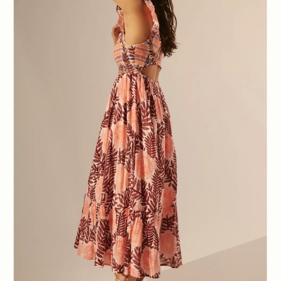 Anthropologie | Dresses | Anthropologie Cecilia Pettersson Smocked Maxi ...